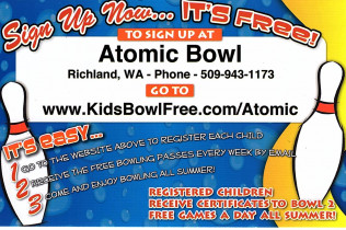 Open Bowling | Tri-Cities, WA: Atomic Bowl